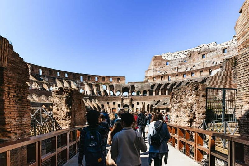 Rome: Colosseum, Forum & Palatine Hill Tour & Optional Arena