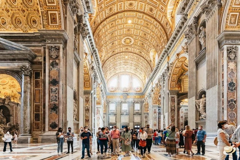 Rome: St. Peter's Basilica, Papal Tombs, and Dome Climb Tour