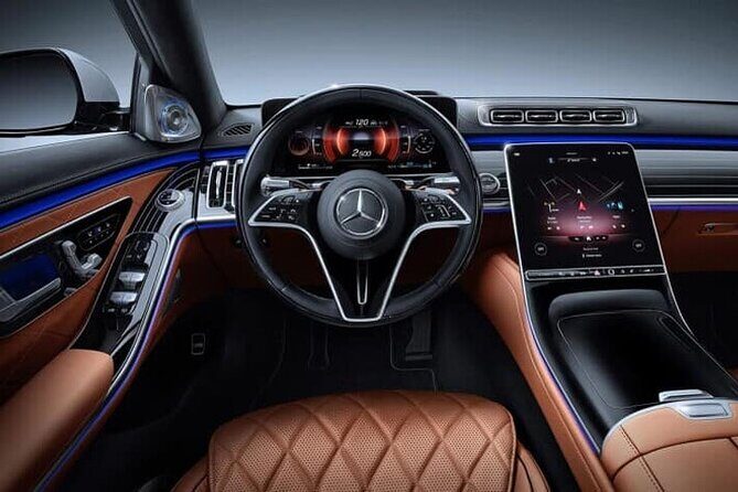 Round Trip Private Transfer Berlin Brandenburg BER to Berlin City by Luxury Car