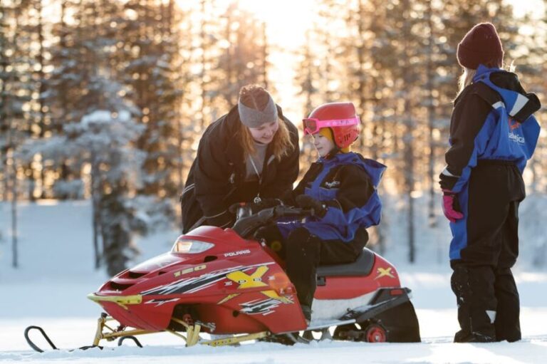 Rovaniemi: Family Snowmobile Trip with Guide and Picnic - What To Expect Daily