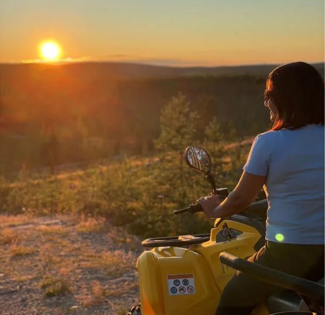 Rovaniemi: Midnight Sun, ATV Ride During The Golden Hour