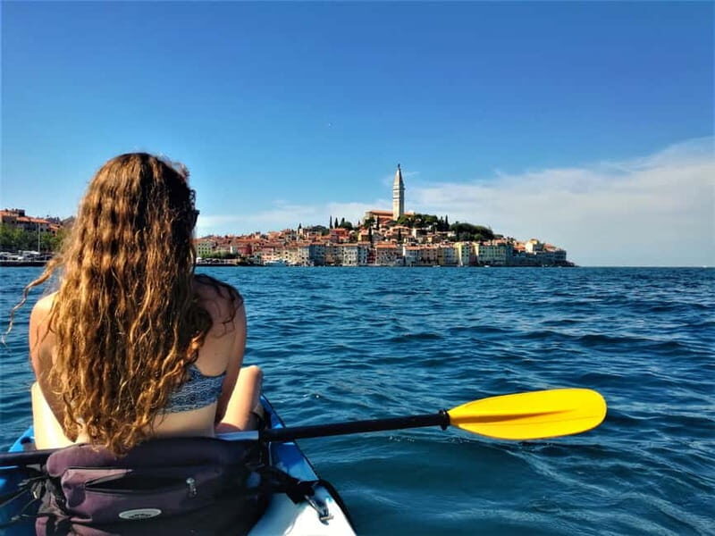 Rovinj: Sunset Kayaking Tour