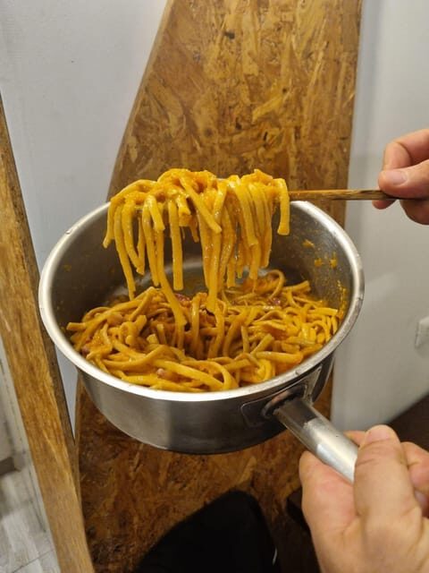 Salerno: Experience Pasta with cooking class and wine taste