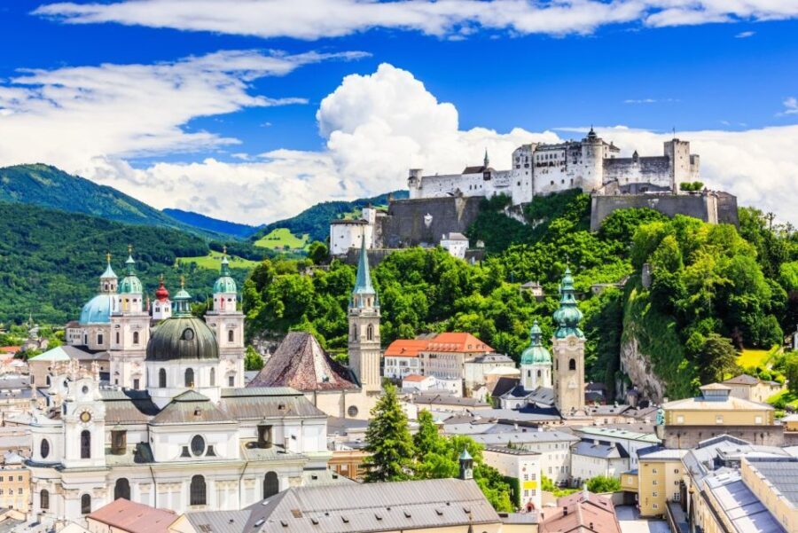 Salzburg Old Town, Fortress, Cathedral Private Walking Tour
