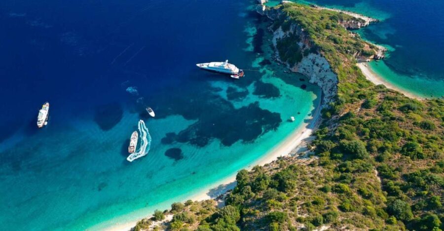 Sami: Ithaca Island Boat Cruise with Swim Stops and Snacks