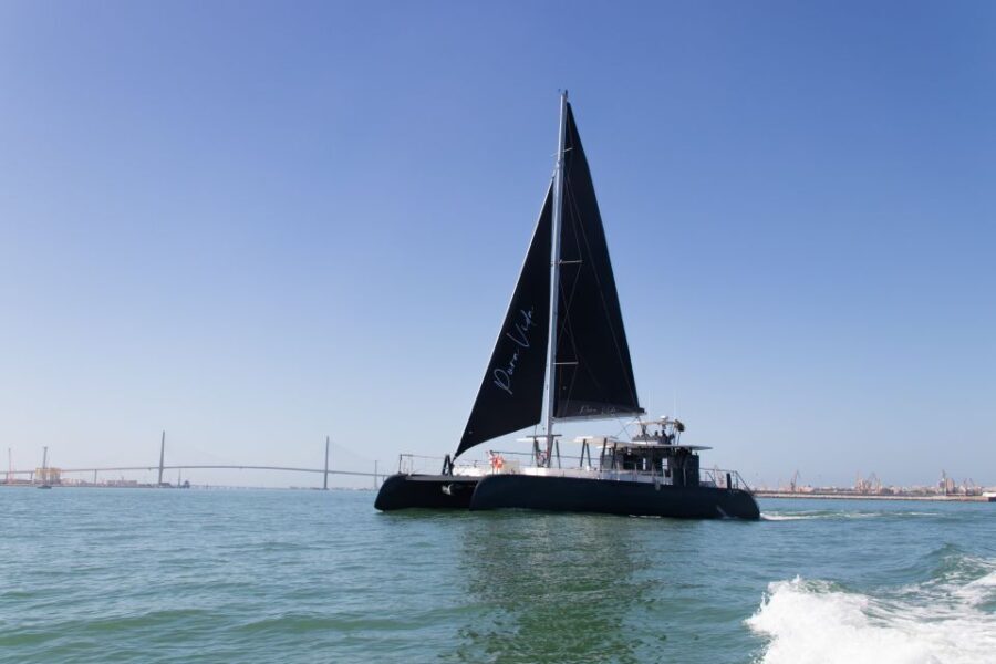 Sancti Petri: Catamaran Cruise with Swim Stop and lunch