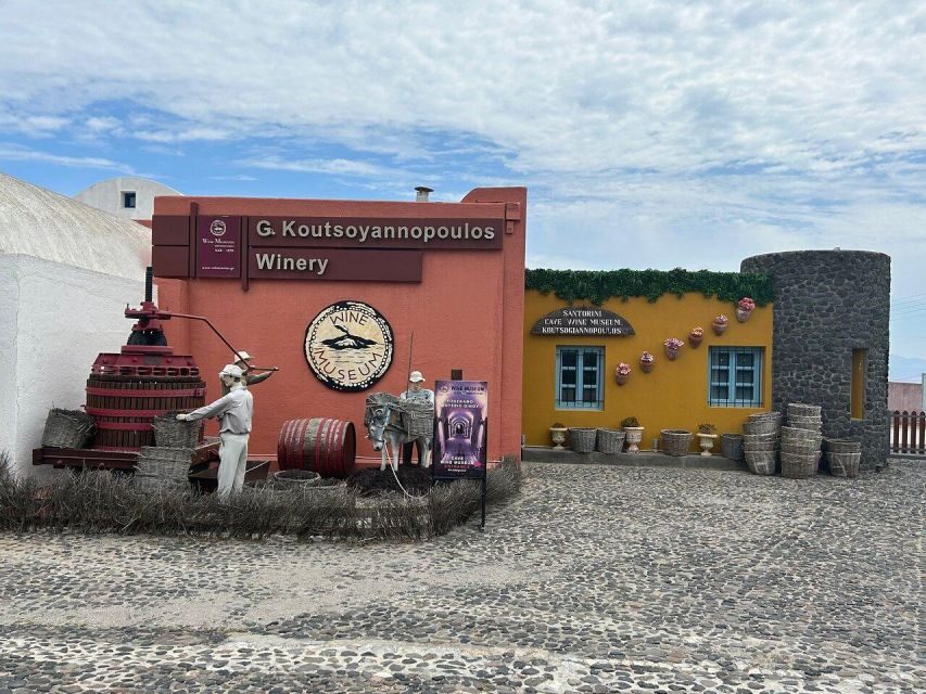 Santorini: 3 Wineries Visit with 11/12 Wines Premium Tasting