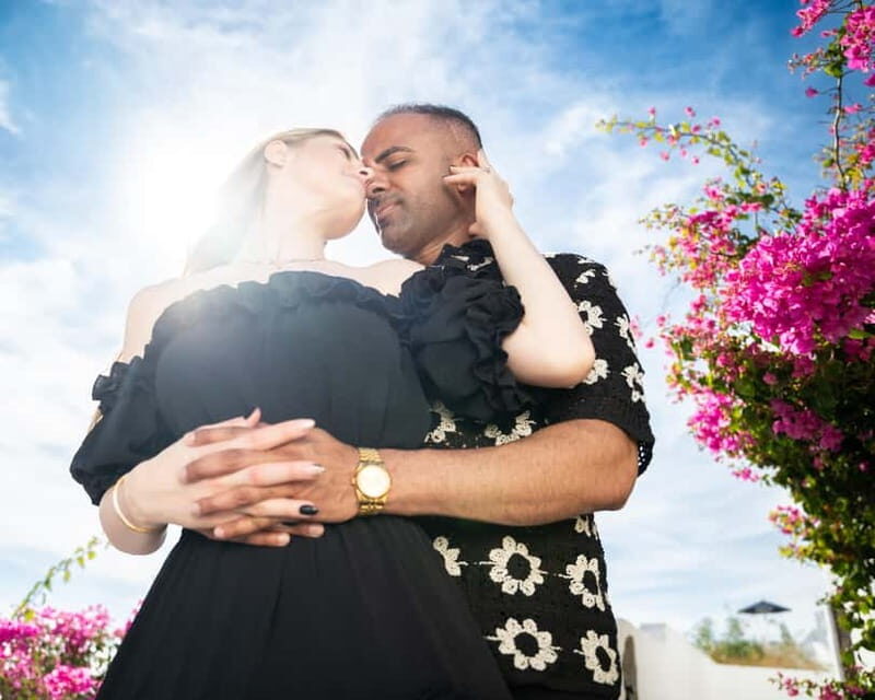 Santorini Couple Photo Session