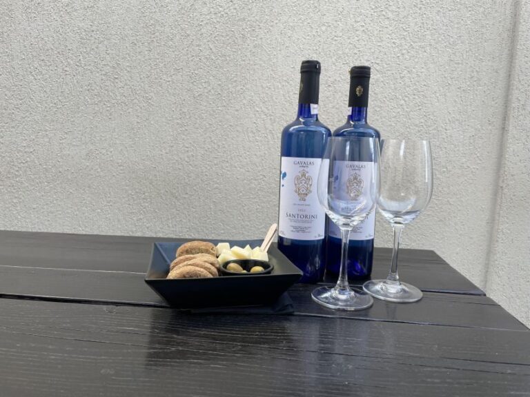 Santorini Private Daytime Wine Tour with Certified Sommelier - The Itinerary: A Closer Look at Each Stop