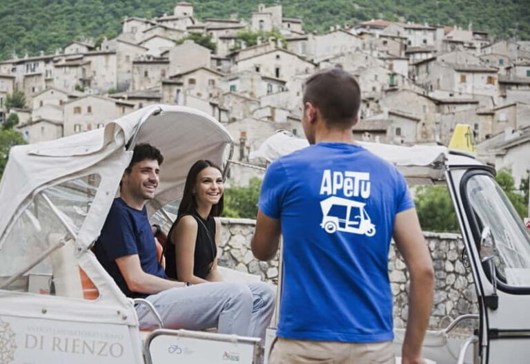 Scanno: Tuk tuk tours of the main attractions in and around Scanno - The Experience in Detail