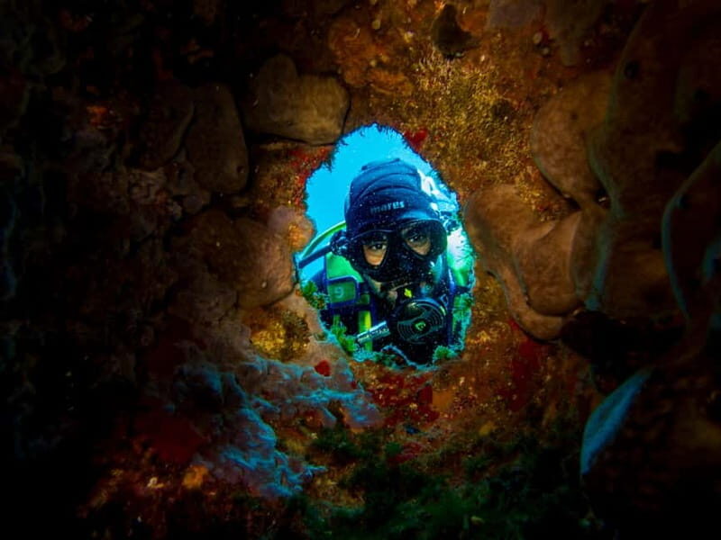 Scuba diving experience in La Maddalena : Baptism of the sea