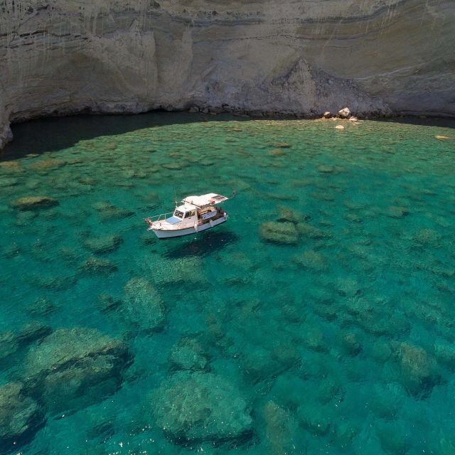Semi Private Cruise  Afternoon Cruise Pollonia Polyaigos - The Itinerary in Detail