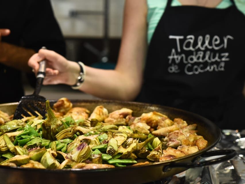 Seville: 3.5-Hour Spanish Cooking Class & Triana Market Tour