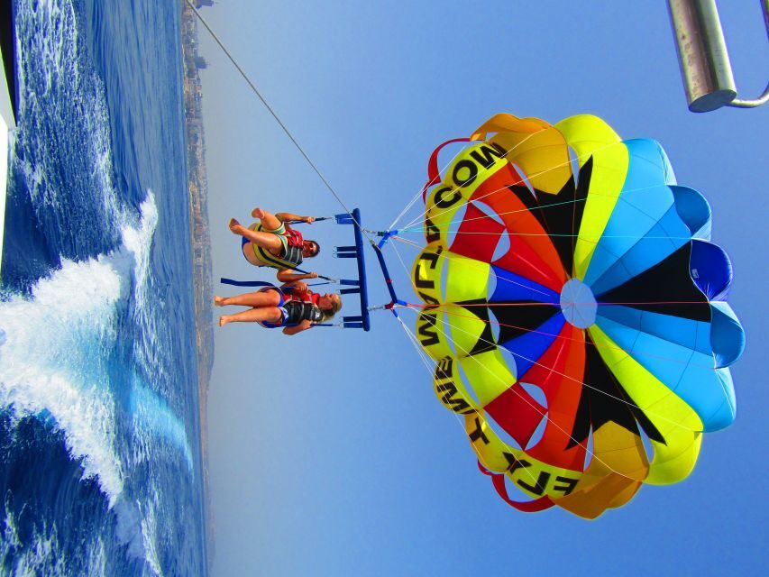 St. Julian's: Parasailing in Malta with Photos and Videos