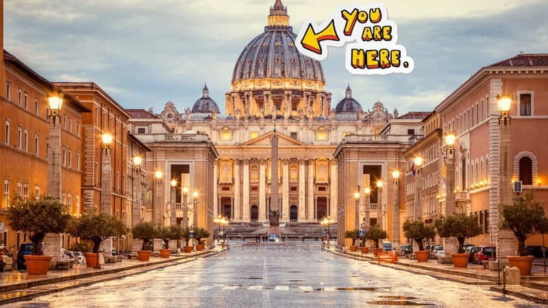 St. Peter's Dome Climb, Basilica and Vatacombs Tour