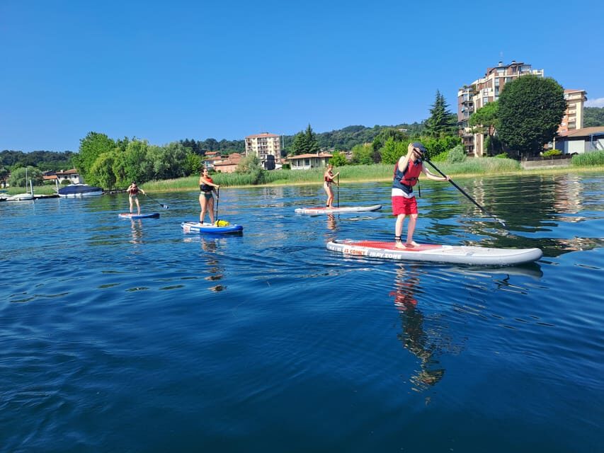 Stand Up Paddle (SUP) Lessons on Lake Maggiore