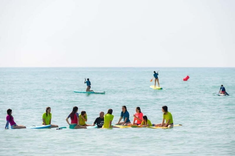 Surf lessons