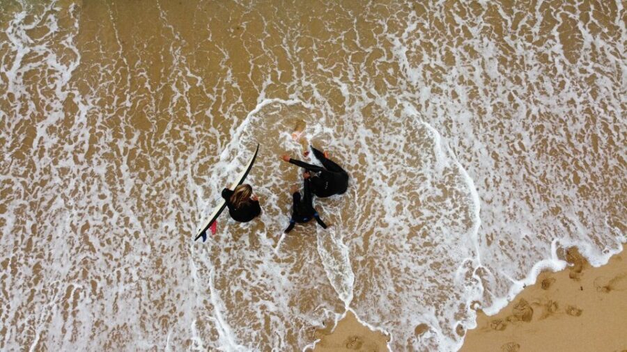 Surfing lessons at Ericeira World Surf Recognized