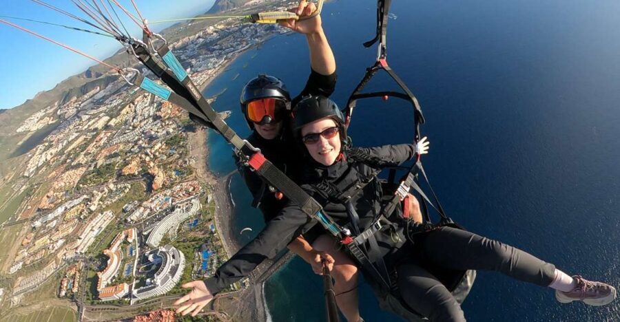 Tenerife: Beginner Paragliding Experience with Transfer