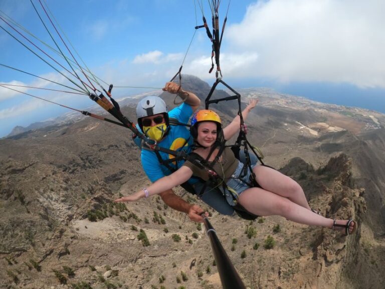 Tenerife: Paragliding with National Champion Paraglider - Detailed Breakdown of the Itinerary
