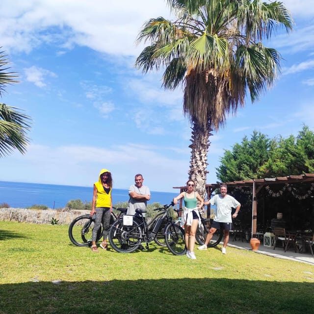 The whole round of Methana & Volcano e bike tour