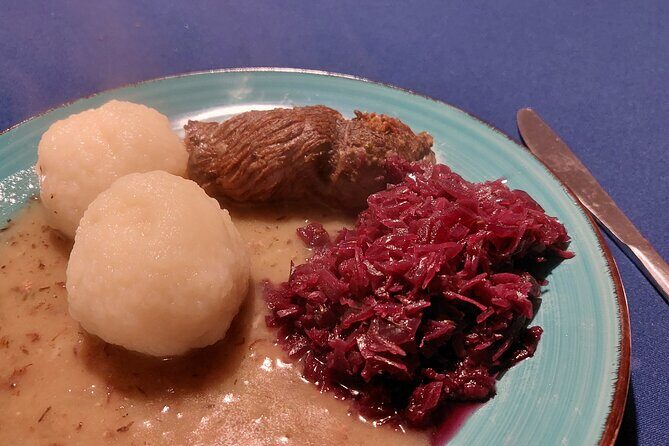 Traditional German Dinner with Live Sax Performance in Berlin