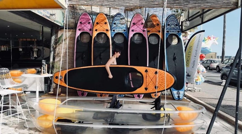 Transparent Stand Up Paddle Rental (single-seater)
