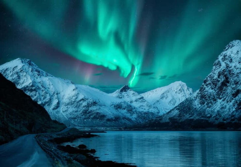 Tromsø: Long Northern Light Tour with Dinner