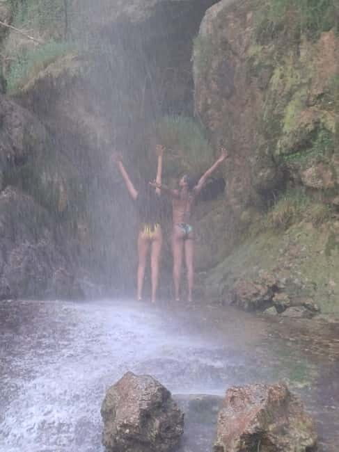 Valencia: Montanejos Hot Spring & Girlfriend Waterfall, food