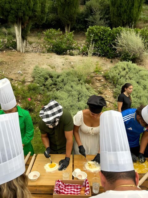 Valnerina/Pasta cooking class in a 12th century location