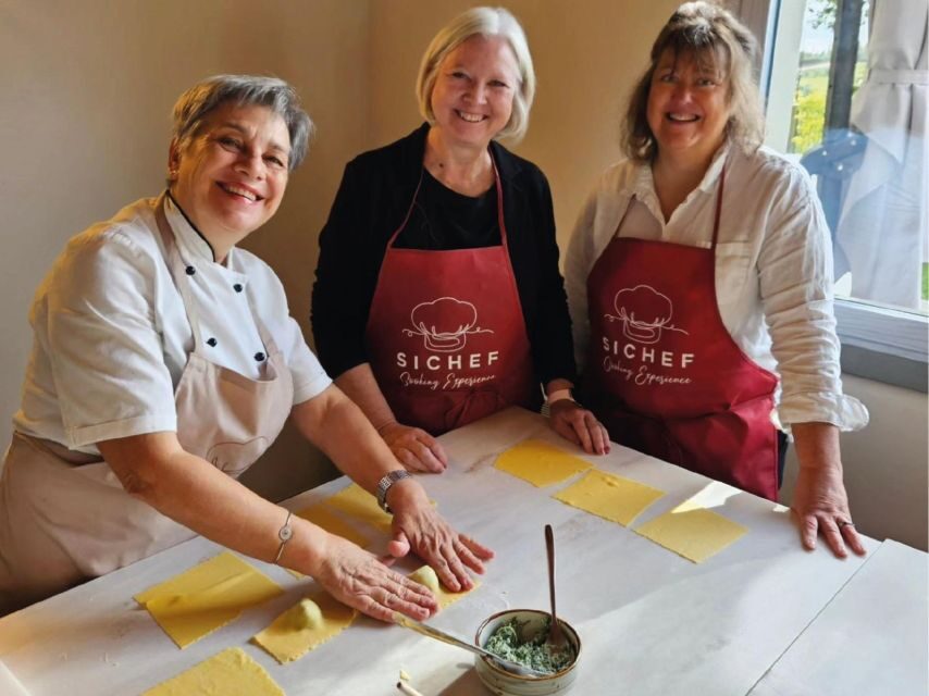 Vegetarian Fresh Pasta and Gelato class with Lunch or Dinner