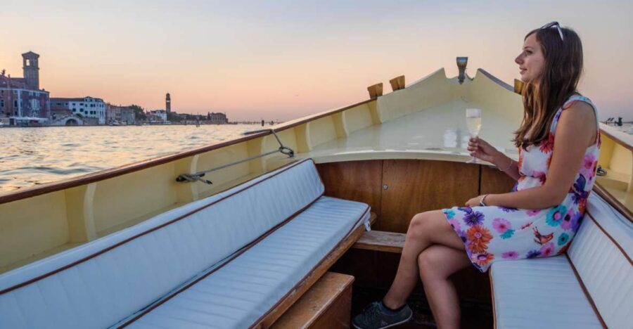 Venice: Sunset Cruise by Typical Venetian Boat