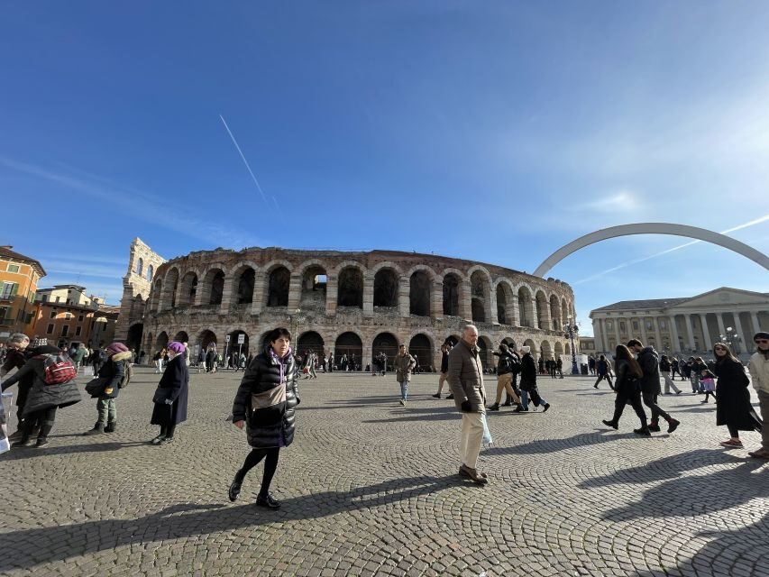 Verona: Small Group Guided Walking Tour with Arena Tickets
