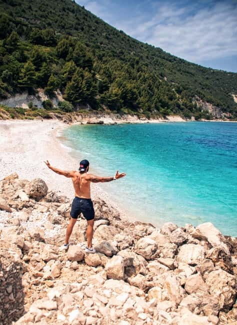 Vlorë: Sazan Island, Haxhi Ali Cave, and Karaburun Boat Tour