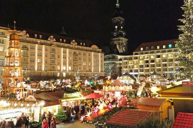 Walking Tour of Historic Dresden with a Christmas Touch. Small group tour.