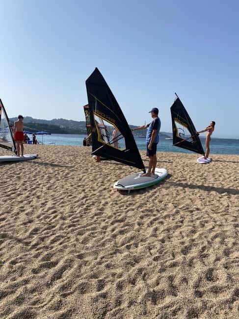 Windsurfing lesson in Palau - What to Expect on the Beach