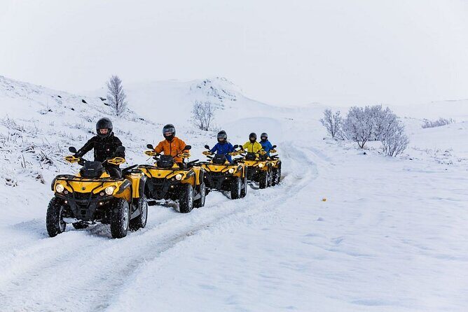 Winter Quad Bike Ride in the Arctic Circle from Rovaniemi - The Break and Warmth
