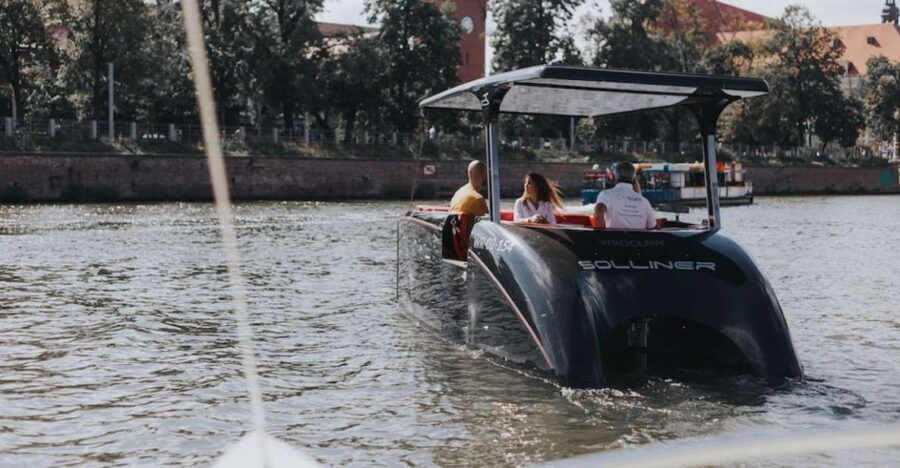 Wroclaw: Solar Catamaran Cruise on the Odra River