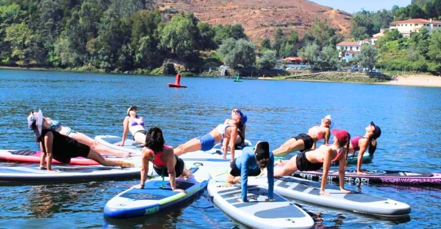 Yoga on Stand Up Paddle Board and Tour with pick up point
