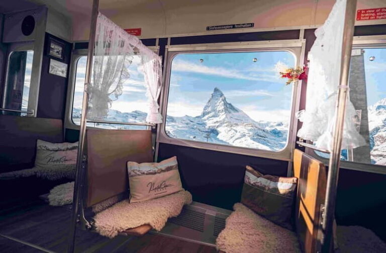 Zermatt: NostalChic Class experience the Gornergrat in an exclusive way - The Value of the NostalChic Class Experience