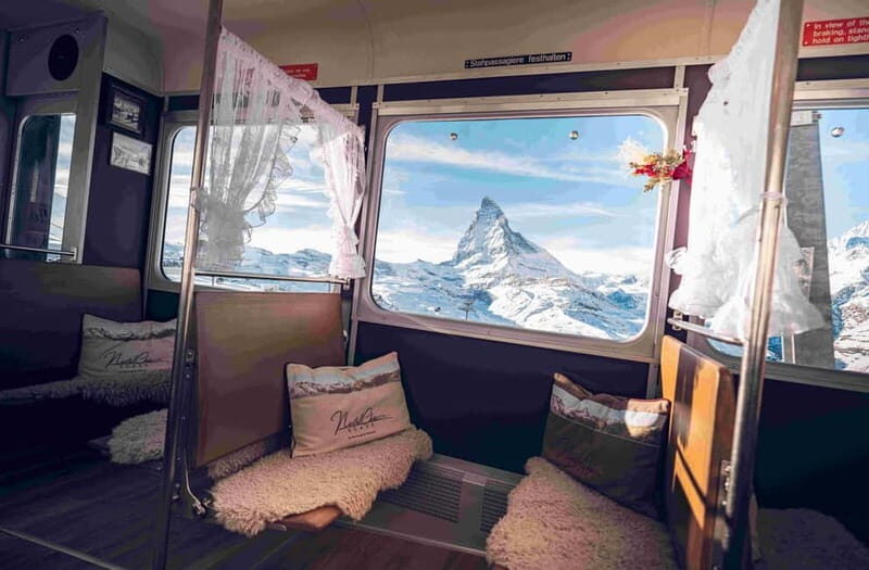 Zermatt: NostalChic Class experience the Gornergrat in an exclusive way