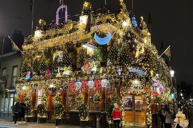 3-Hour Christmas Lights and Markets London Taxi Tour
