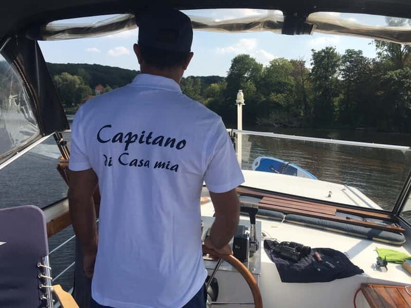 8h Private Wannsee Lake and Werder Yacht Cruise