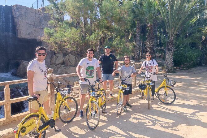 Alicante: Calas & Beaches Snorkeling with E - Bikes