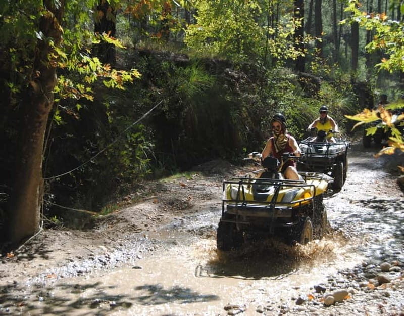 Antalya: Quad-Bike Excursion in Side Forest & Hotel Pick-Up