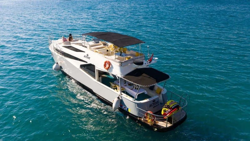 Antalya Transfer with Kleopatra Beach Stop Deluxe Yacht Tour