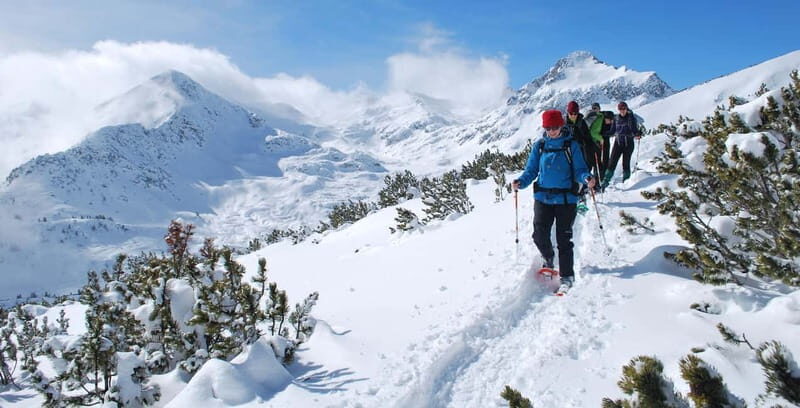 Bansko: Easy snowshoeing Pirin National Park & thermal spa