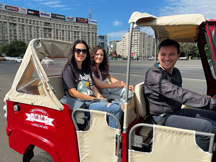 Bucharest Tuk Tuk City Tour