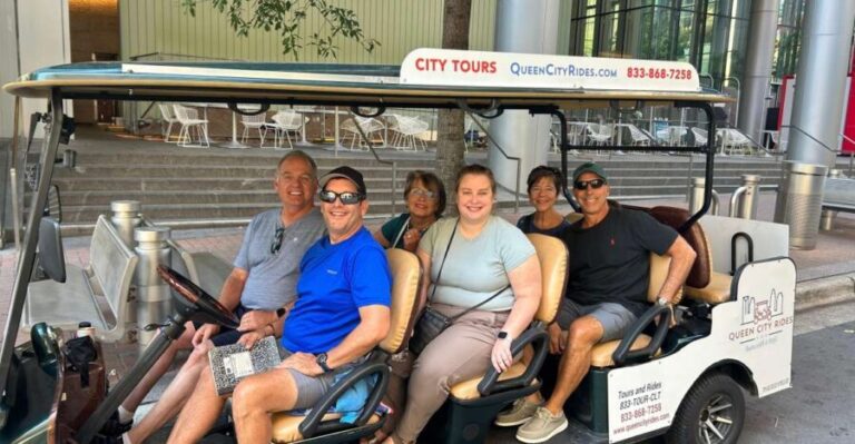 Charlotte: Historical City Tour on Eco-Friendly Cart - The Itinerary in Detail