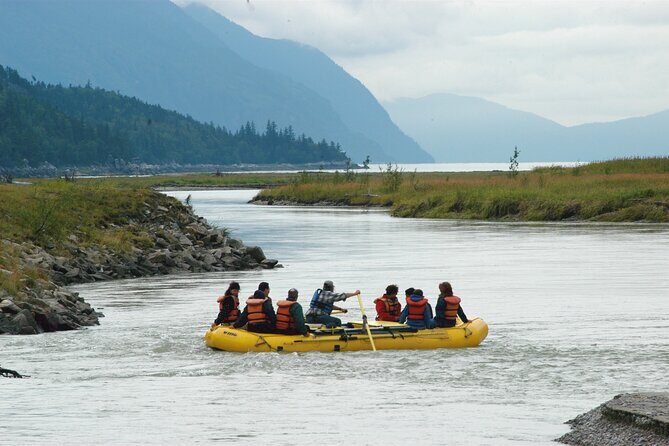 Chilkoot Trail Hike, Float, and Summit Drive - Floating on the Taiya River — A Tranquil River Experience